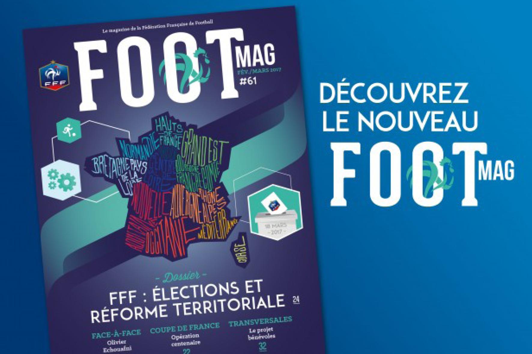 Foot Mag n°61, le magazine de la FFF – US Cluny football – site officiel