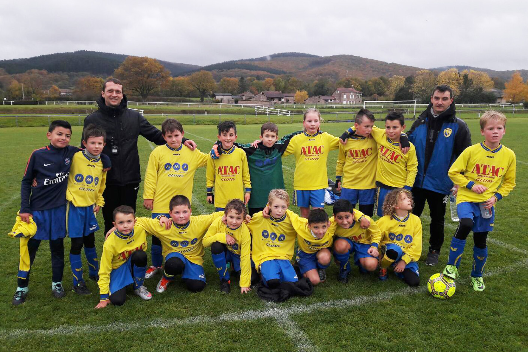 Bravos aux U11 – US Cluny football – site officiel
